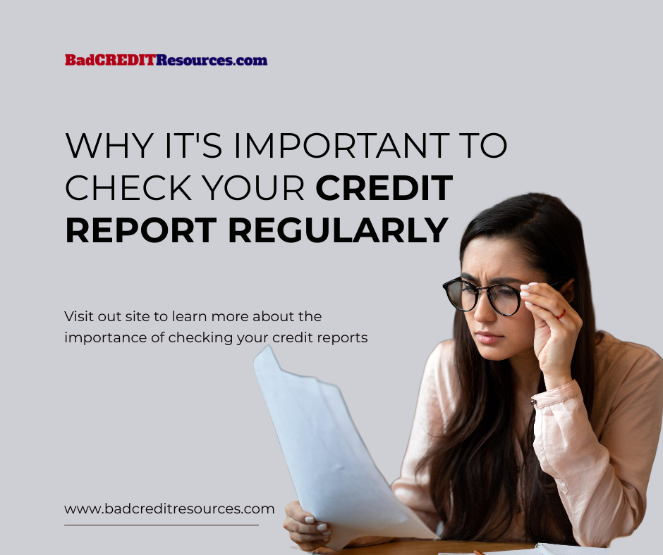 Why checking your credit report is important?